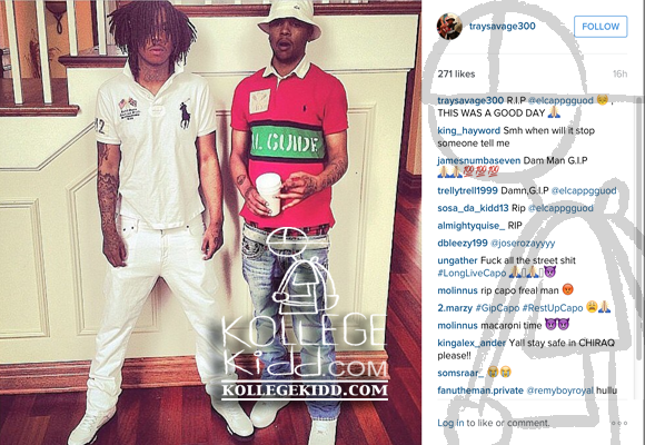 Chicago Hip Hop Community Mourns Tragic Death Of Glo Gang Artist Capo ...