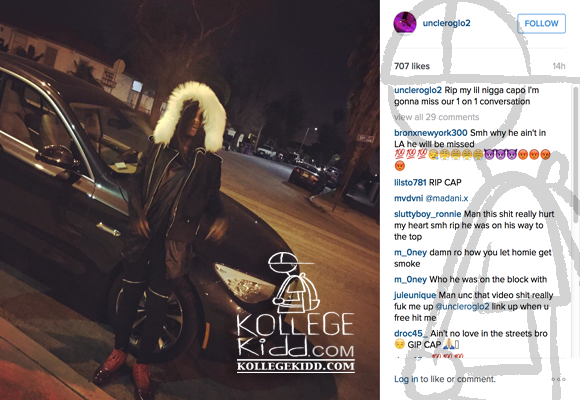 Chicago Hip Hop Community Mourns Tragic Death Of Glo Gang Artist Capo ...