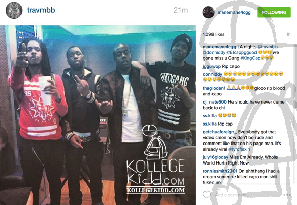 Chicago Hip Hop Community Mourns Tragic Death Of Glo Gang Artist Capo ...