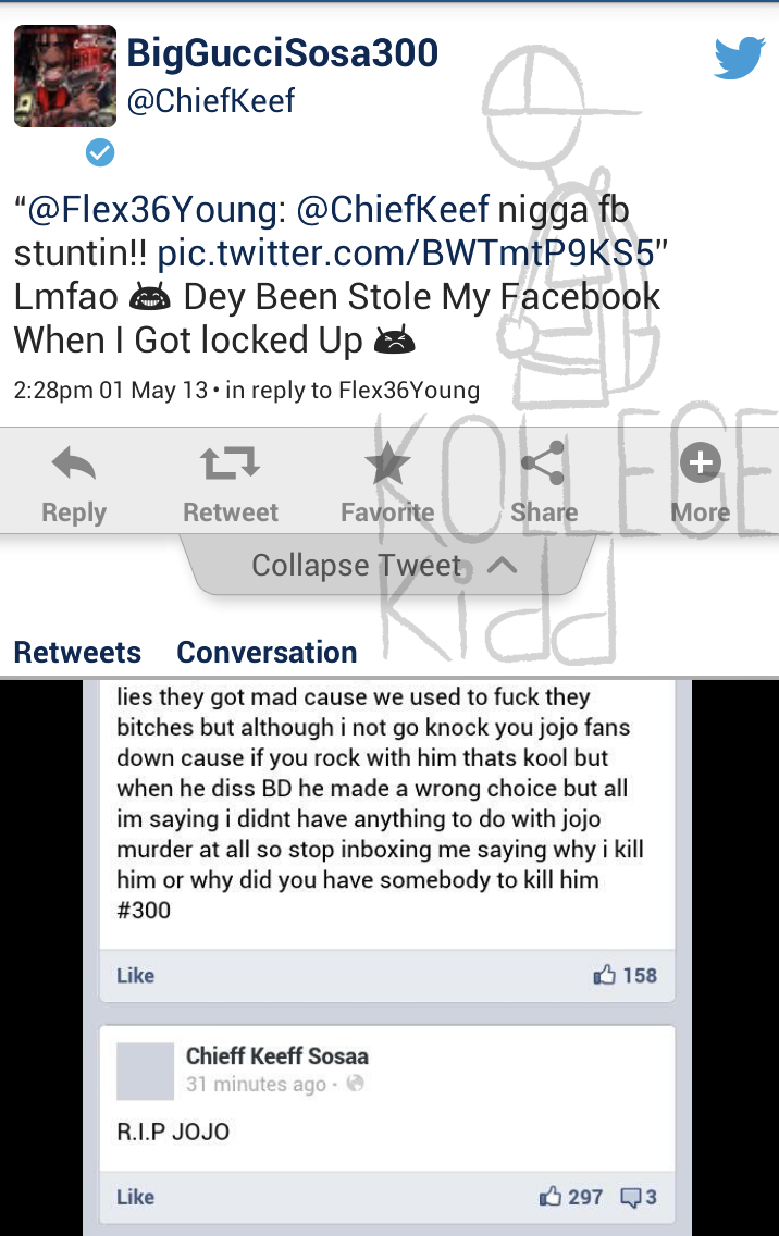 Chief Keef’s ‘JoJo’ Tweet Draws Fiery Response From Swagg Dinero & P ...