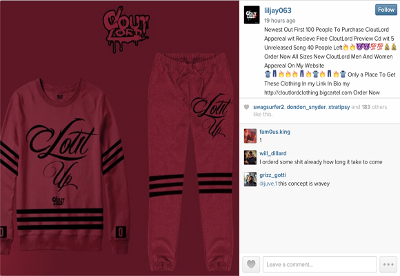 Lil Jay Launches Clout Lord Apparel – Welcome To KollegeKidd.com ...
