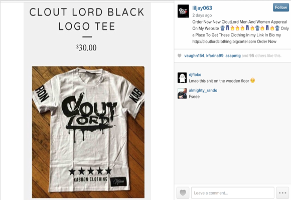 Lil Jay Launches Clout Lord Apparel – Welcome To KollegeKidd.com ...