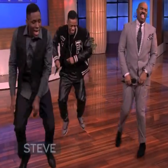 Dlow & Lil Kemo Perform ‘Dlow Shuffle’ On Steve Harvey Show – Welcome ...