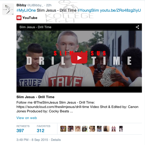 Lil Bibby Defends White ‘Drill Time’ Rapper Slim Jesus Against Haters ...